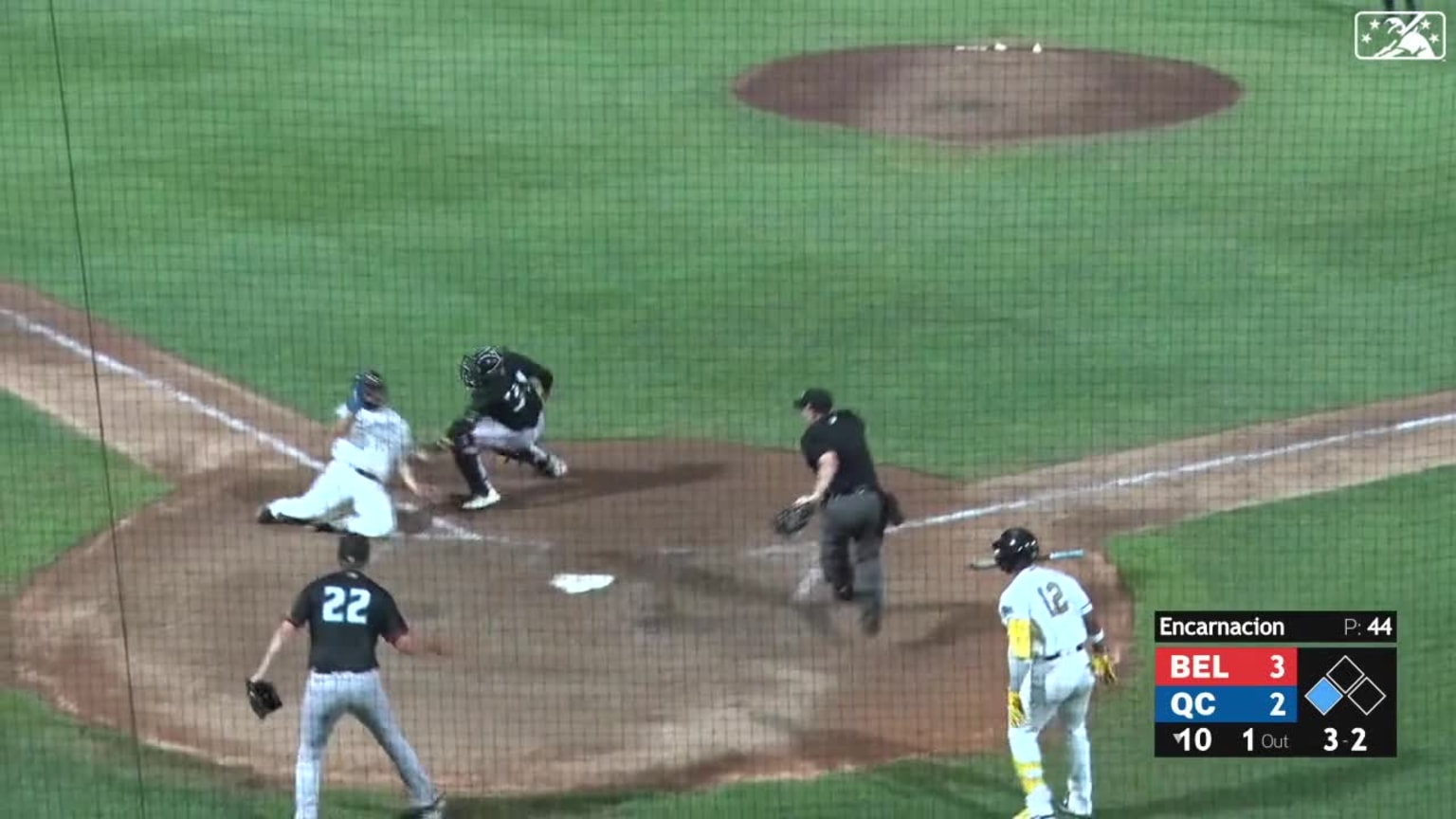 Osiris Johnson's outfield assist | 08/20/2023 | MiLB.com