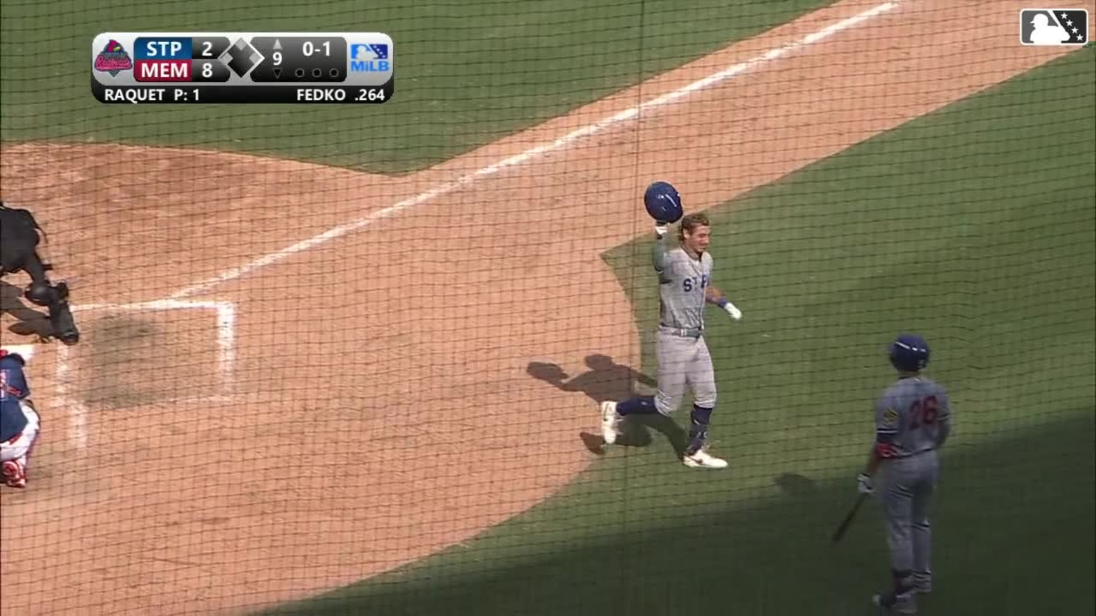 Twins prospect Kyler Fedko's solo homer | 09/23/2025 | Saints