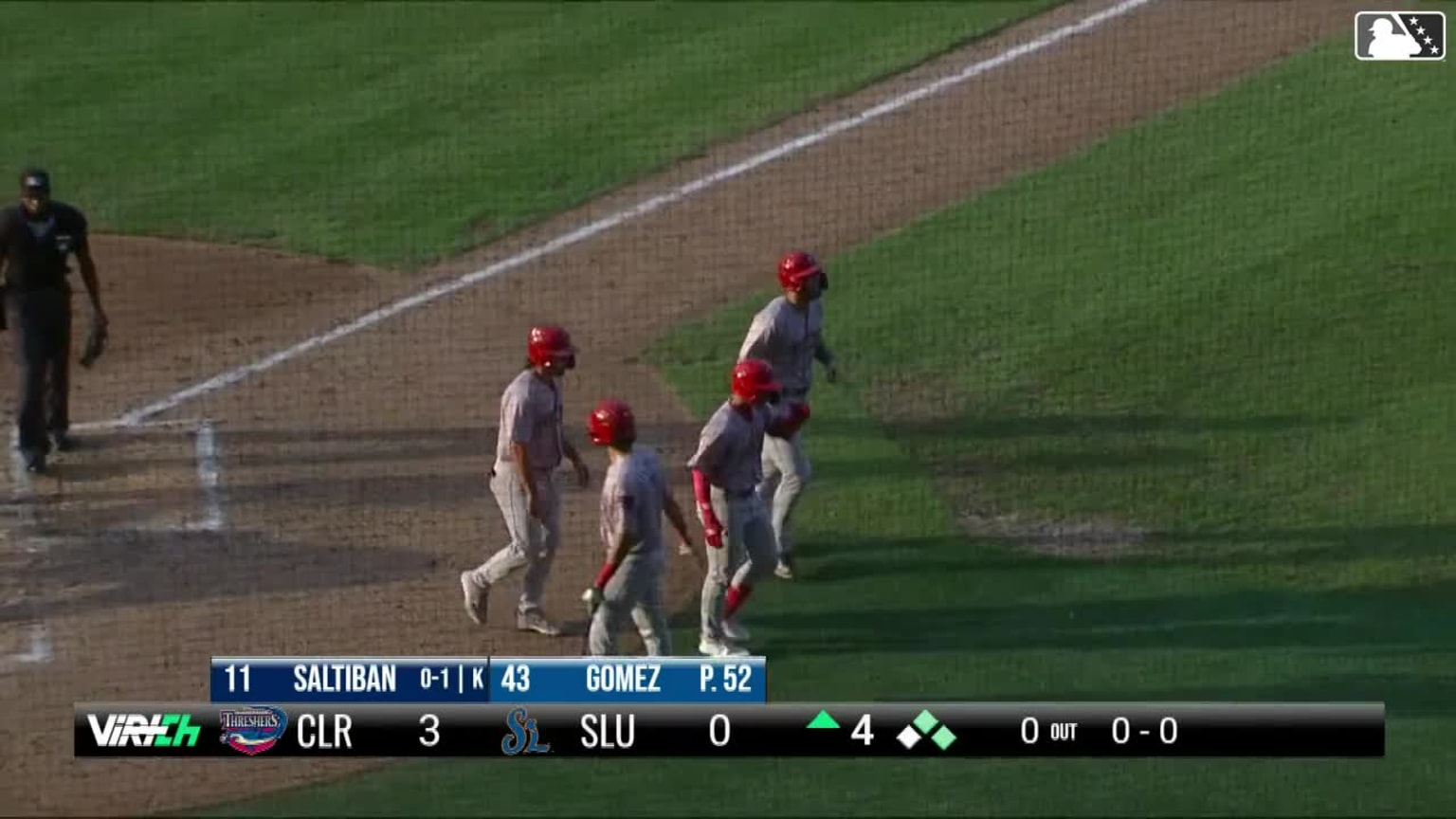 Devin Saltiban's three-run home run | 05/25/2024 | Threshers