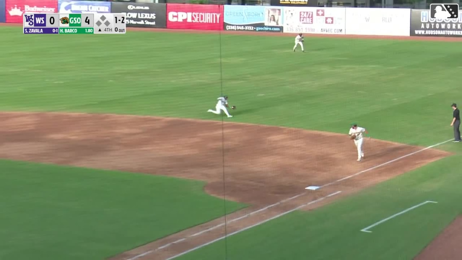 Termarr Johnson's sliding stop | 04/30/2024 | MiLB.com