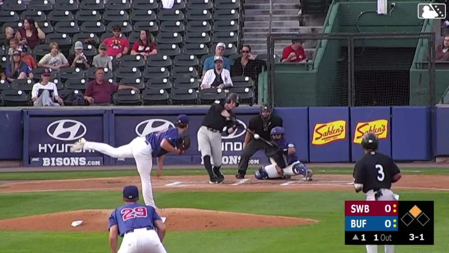 Ben Rice hits a two-run home run | 09/17/2024 | MiLB.com