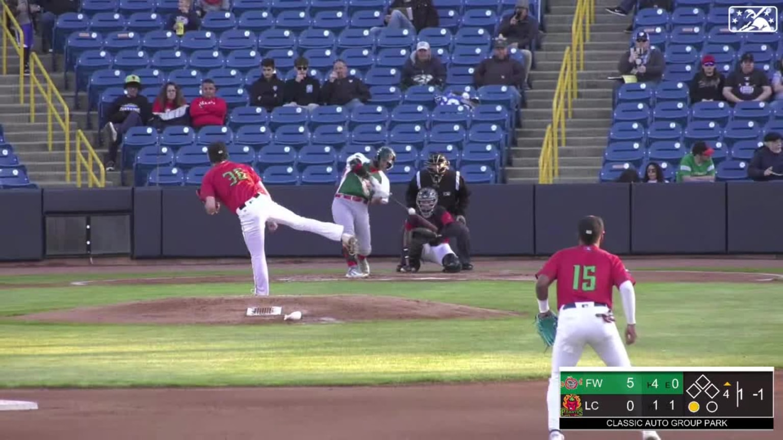 Brandon Valenzuela's solo homer | 05/06/2023 | TinCaps