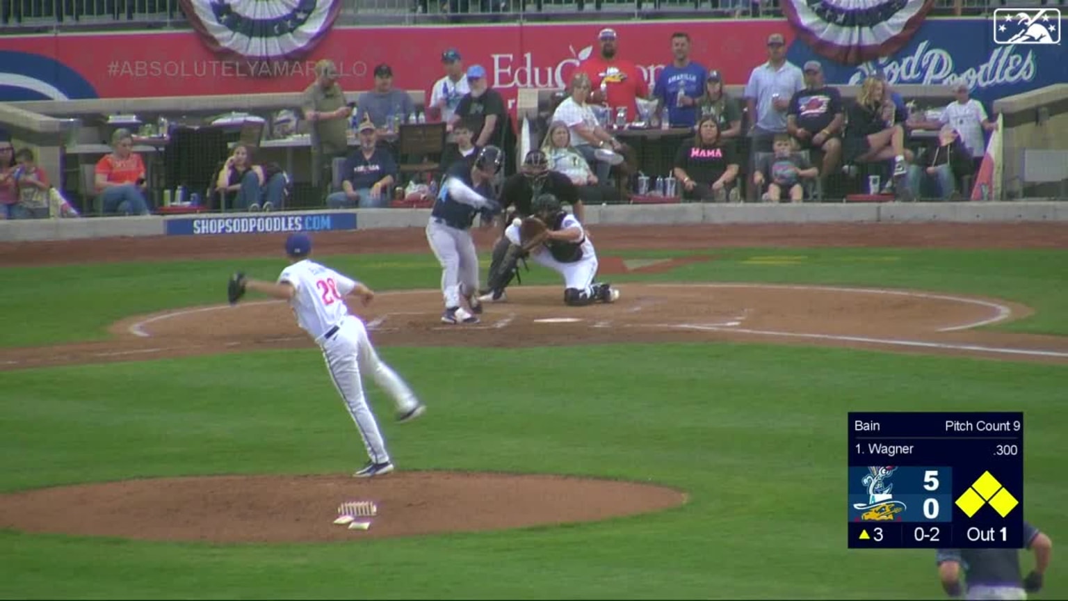 Will Wagner's grand slam | 04/15/2023 | Dominican Summer League