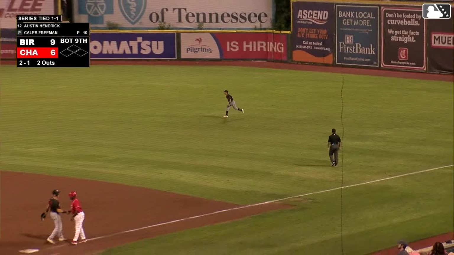 Caleb Freeman secures series win | 09/20/2025 | Barons