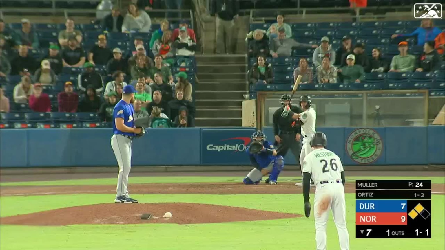 Joey Ortiz clubs first home run | 05/03/2023 | MiLB.com