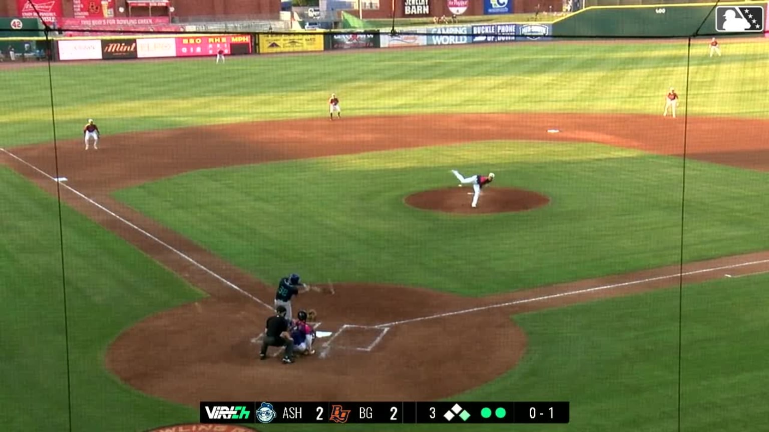 Luis Baez hits his 13th homer of the season | 06/30/2024 | Tourists