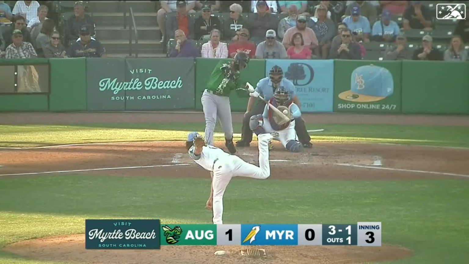 David McCabe's solo home run | 04/23/2023 | MiLB.com