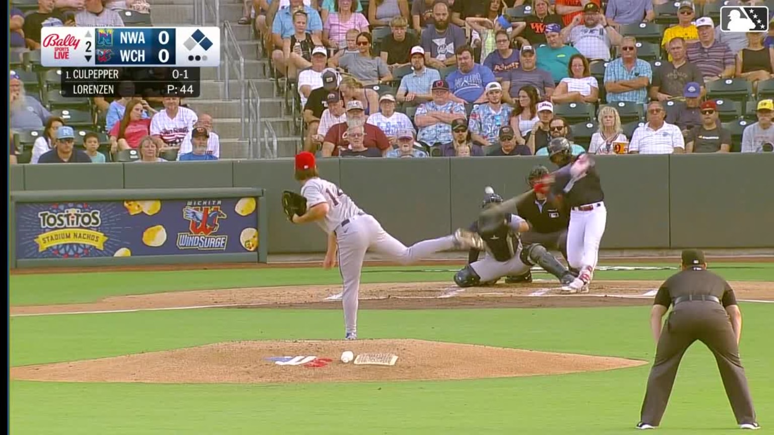 Kaelen Culpepper's 16th homer of the season | 08/06/2025 | Wind Surge