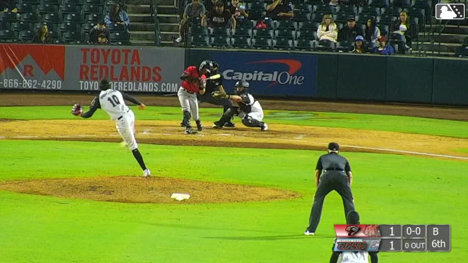 Barrett Kent collects his seventh strikeout | 05/03/2024 | 66ers