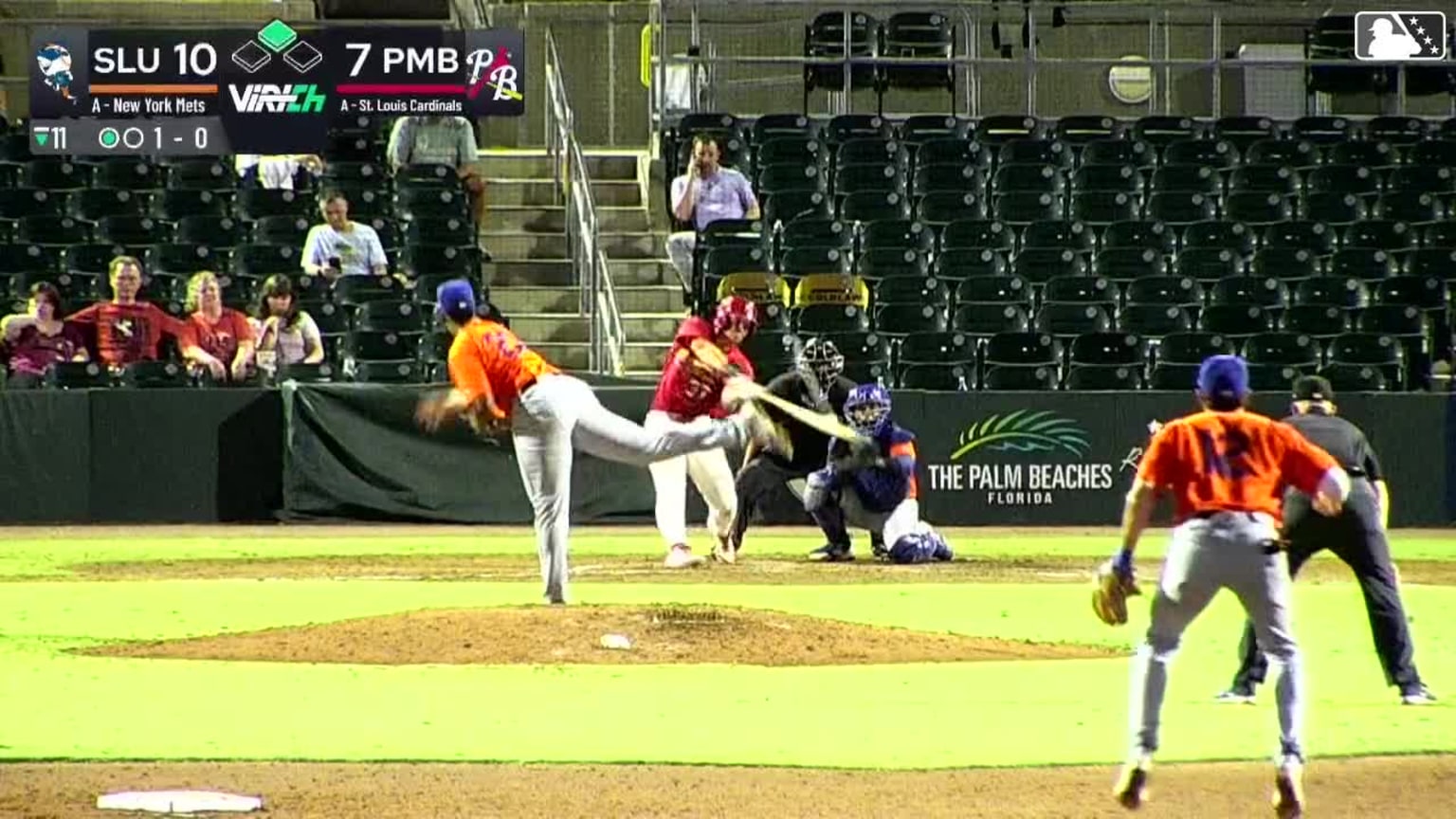 Jack Gurevitch's first professional home run | 08/24/2025 | Cardinals