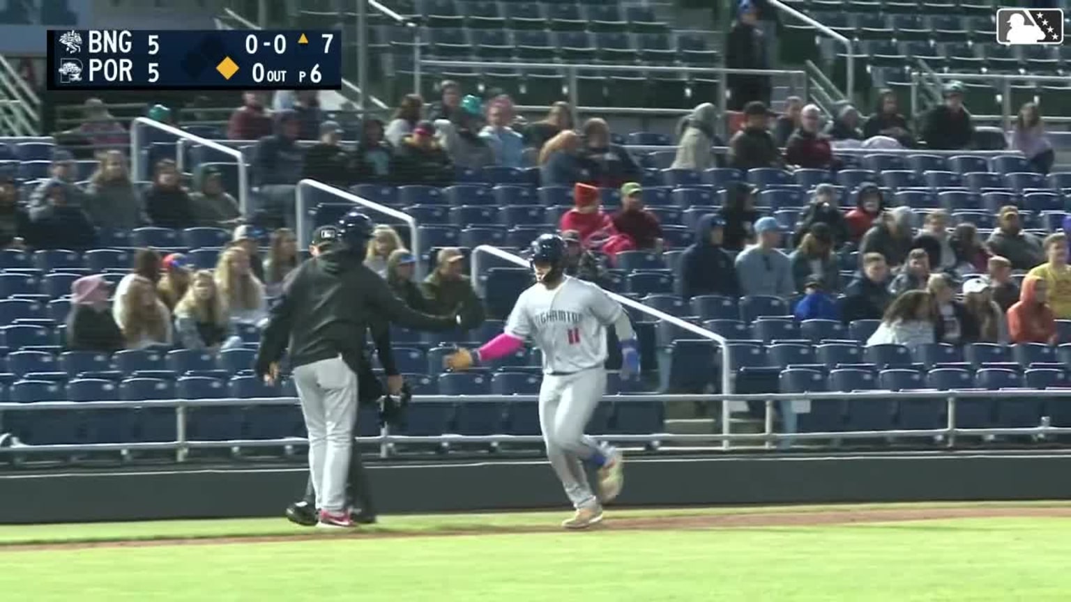 Kevin Parada's two-run home run | 05/11/2024 | Rumble Ponies