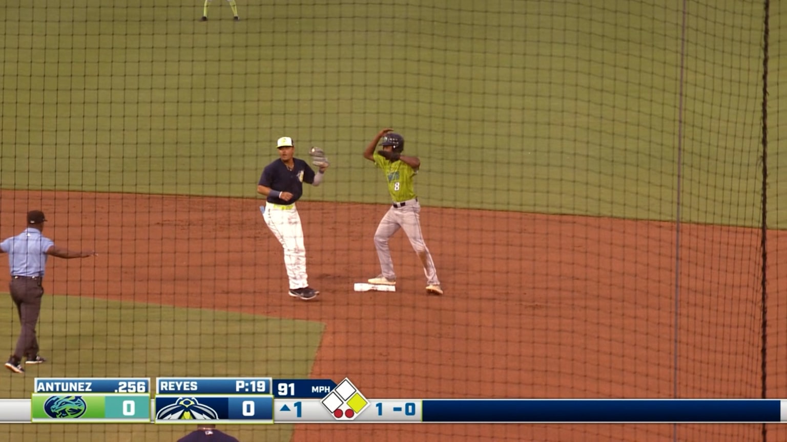 Jaison Chourio's three-steal, two-hit performance | 07/26/2024 | Hillcats