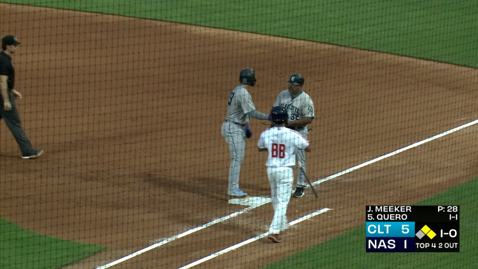 Edgar Quero's three-hit game | 07/28/2024 | MiLB.com