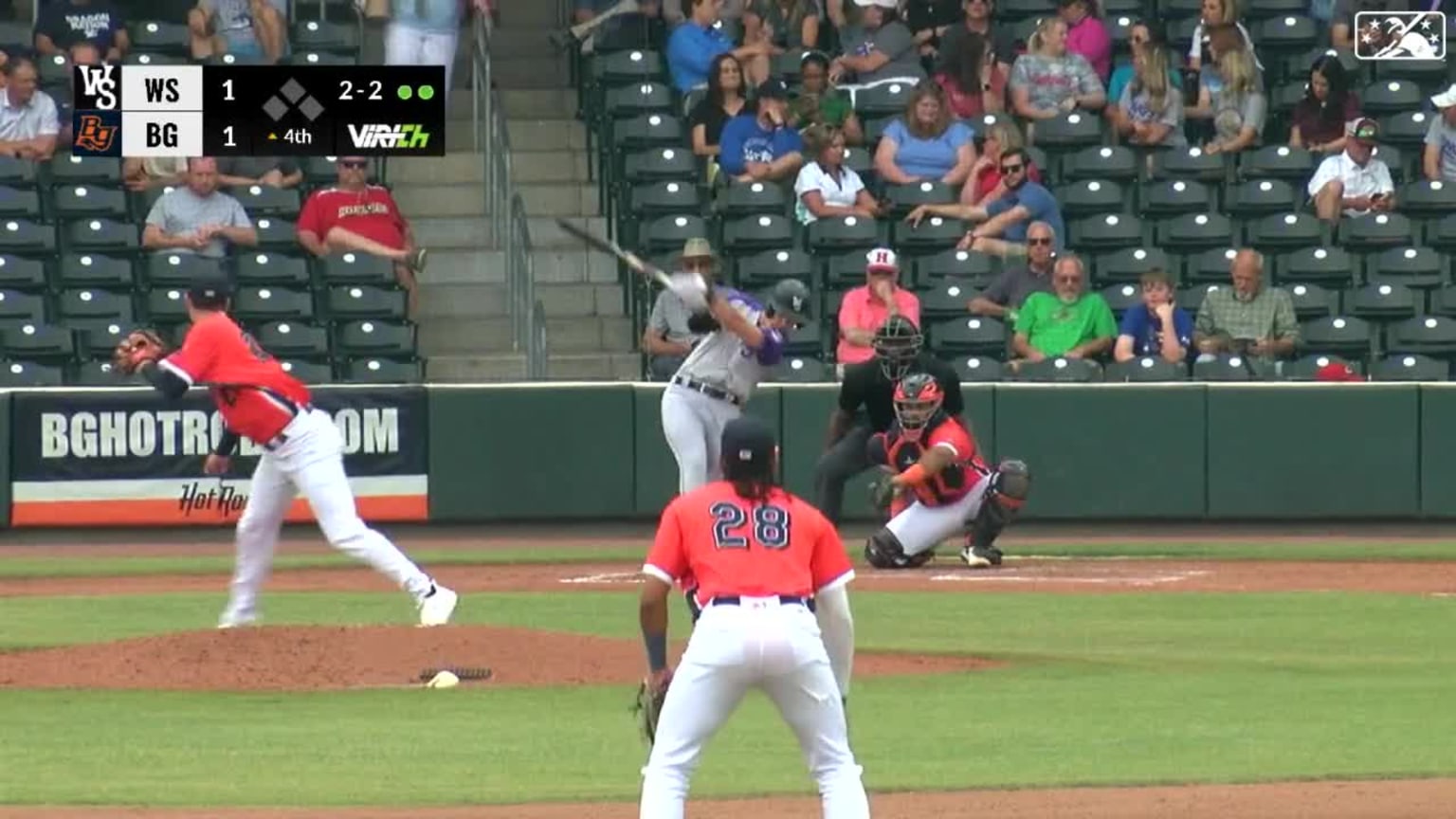 JJ Goss' sixth strikeout | 06/07/2023 | Hot Rods