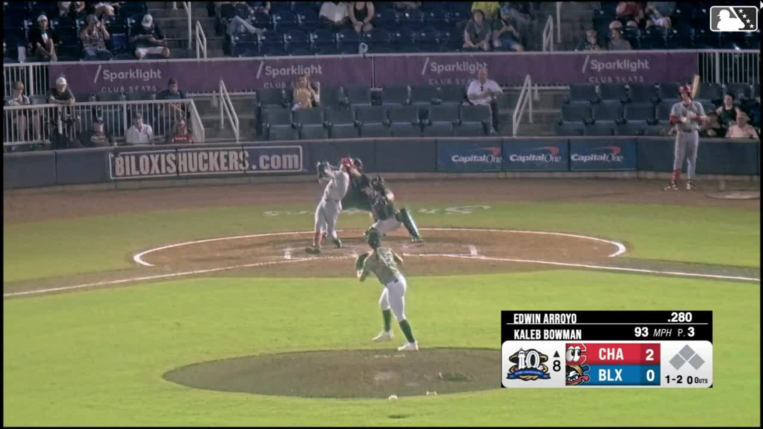 Edwin Arroyo's third Double-A homer | 08/21/2025 | MiLB.com
