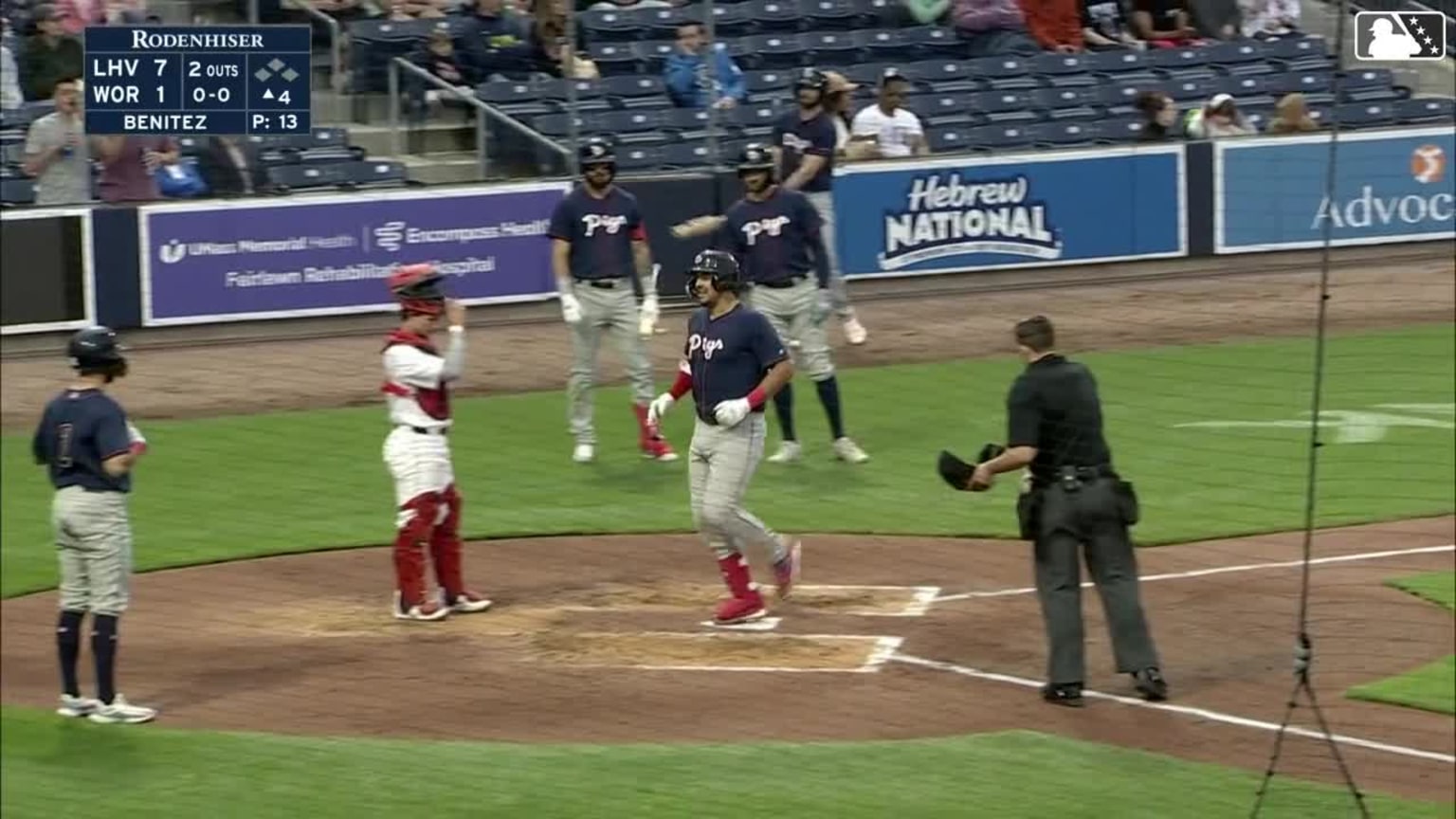Darick Hall's 454-foot home run | 05/02/2024 | IronPigs