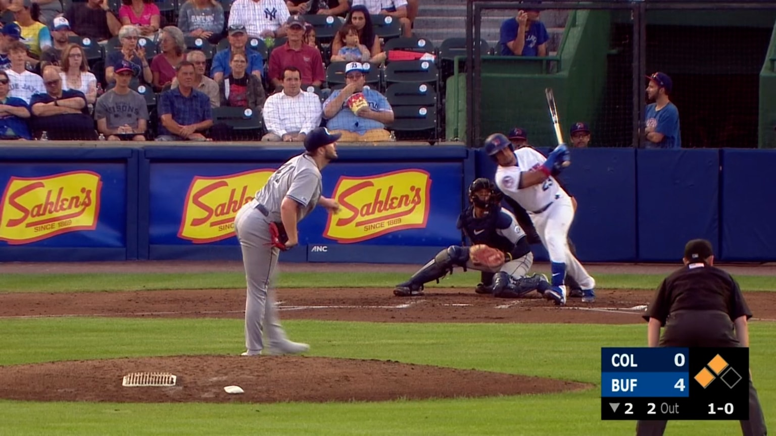 Moreno's two-run RBI single | 08/25/2022 | Mexican League