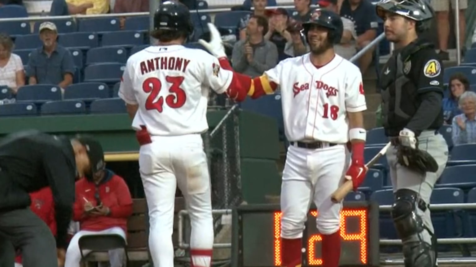 Roman Anthony crushes a solo homer | 06/06/2024 | Sea Dogs
