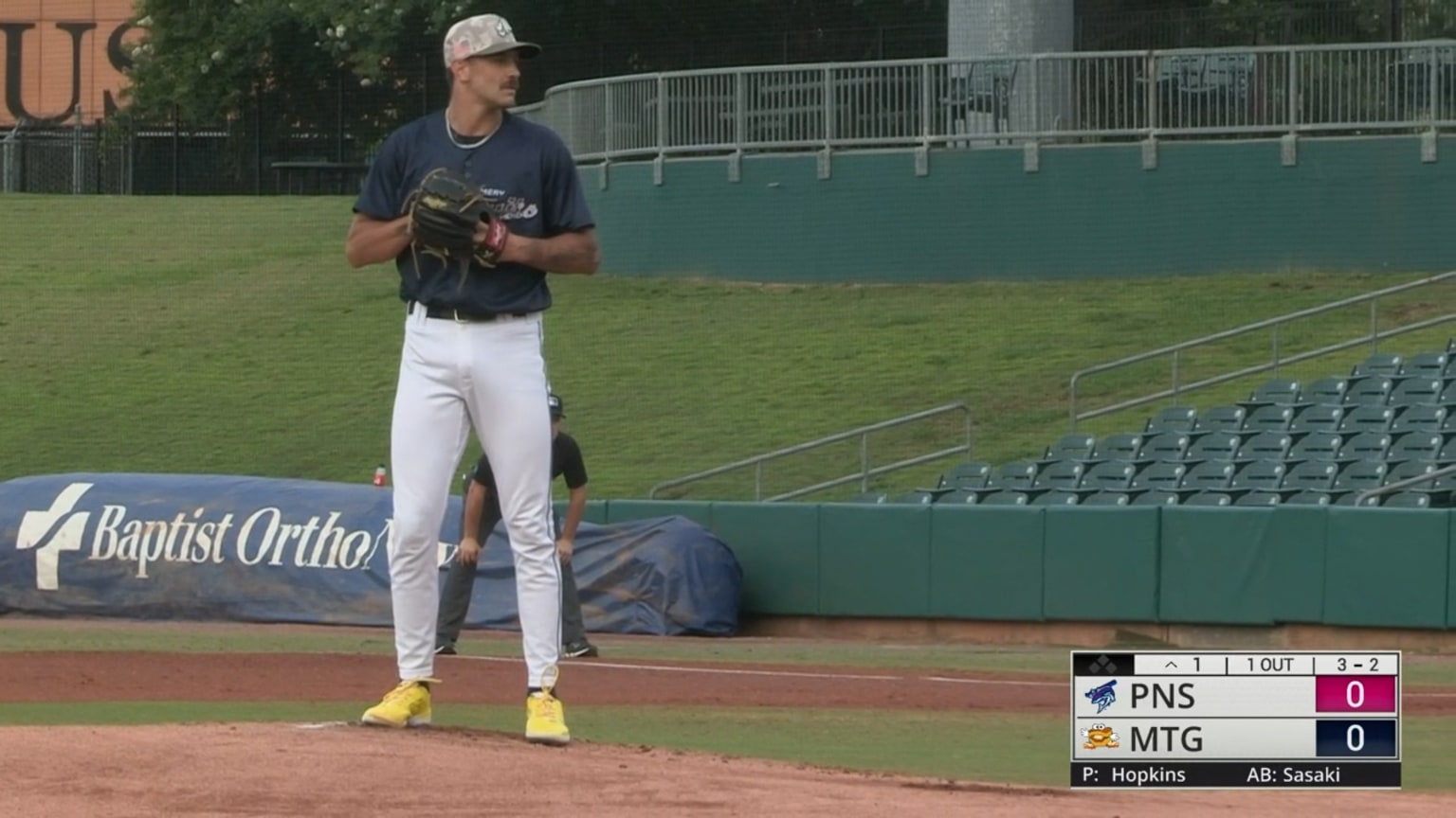 Brody Hopkins K's eight over five scoreless innings | 05/29/2025 | Biscuits