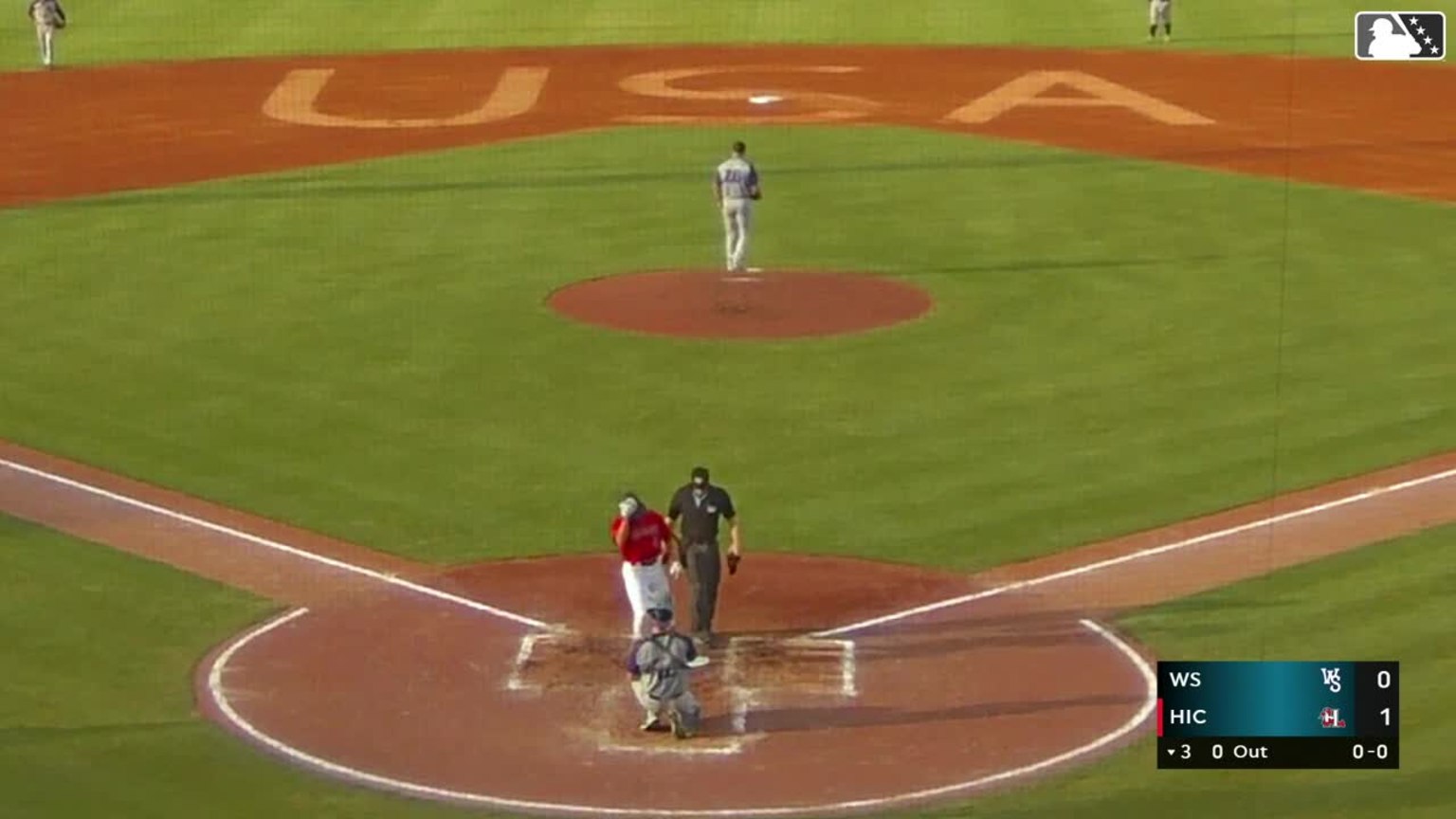 Cameron Cauley's second homer of the game | 07/04/2024 | Crawdads