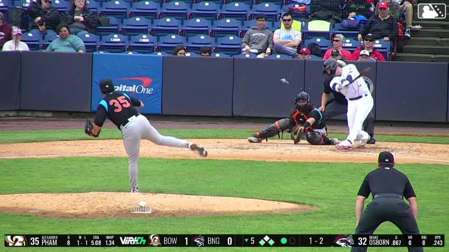 Alex Pham's 7th strikeout | 05/19/2024 | Baysox