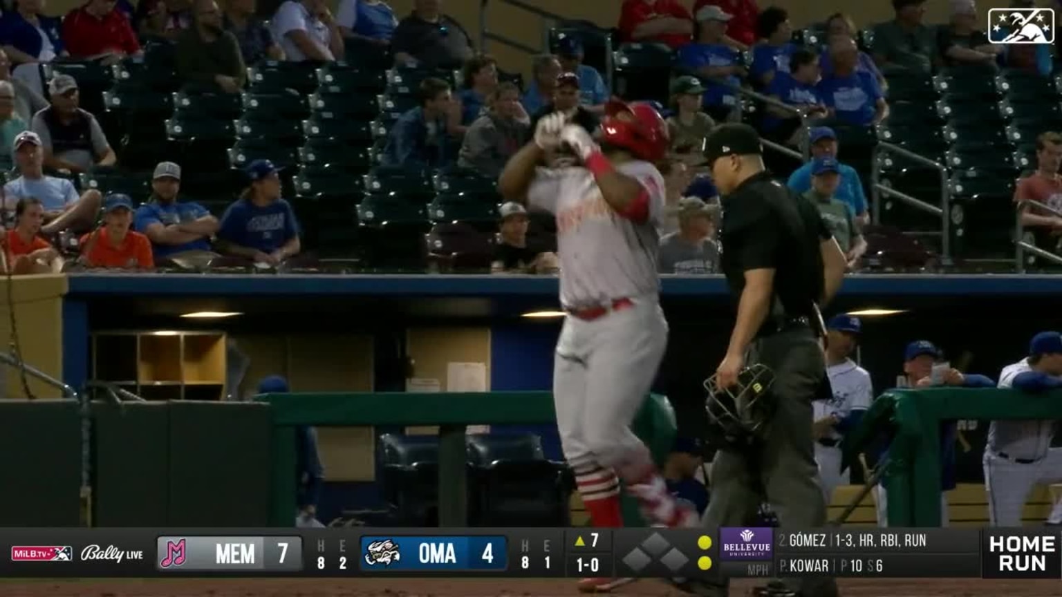 Moises Gomez's home run | 06/01/2023 | MiLB.com