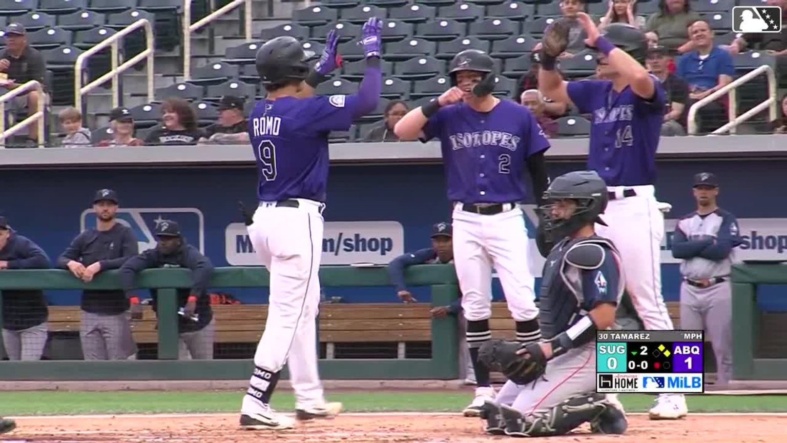 Drew Romo's three-run homer | 05/16/2024 | Isotopes
