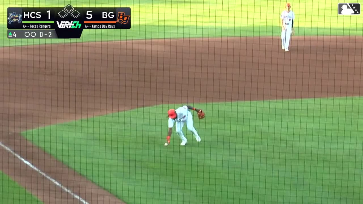 Ryan Spikes' barehanded play | 06/21/2025 | Hot Rods