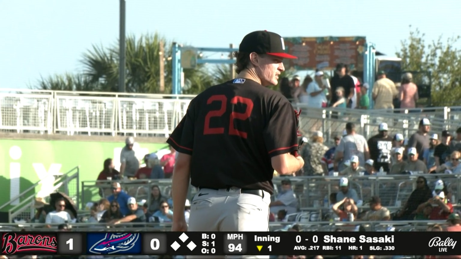 Noah Schultz's four strikeouts in scoreless outing | 05/25/2025 | Barons