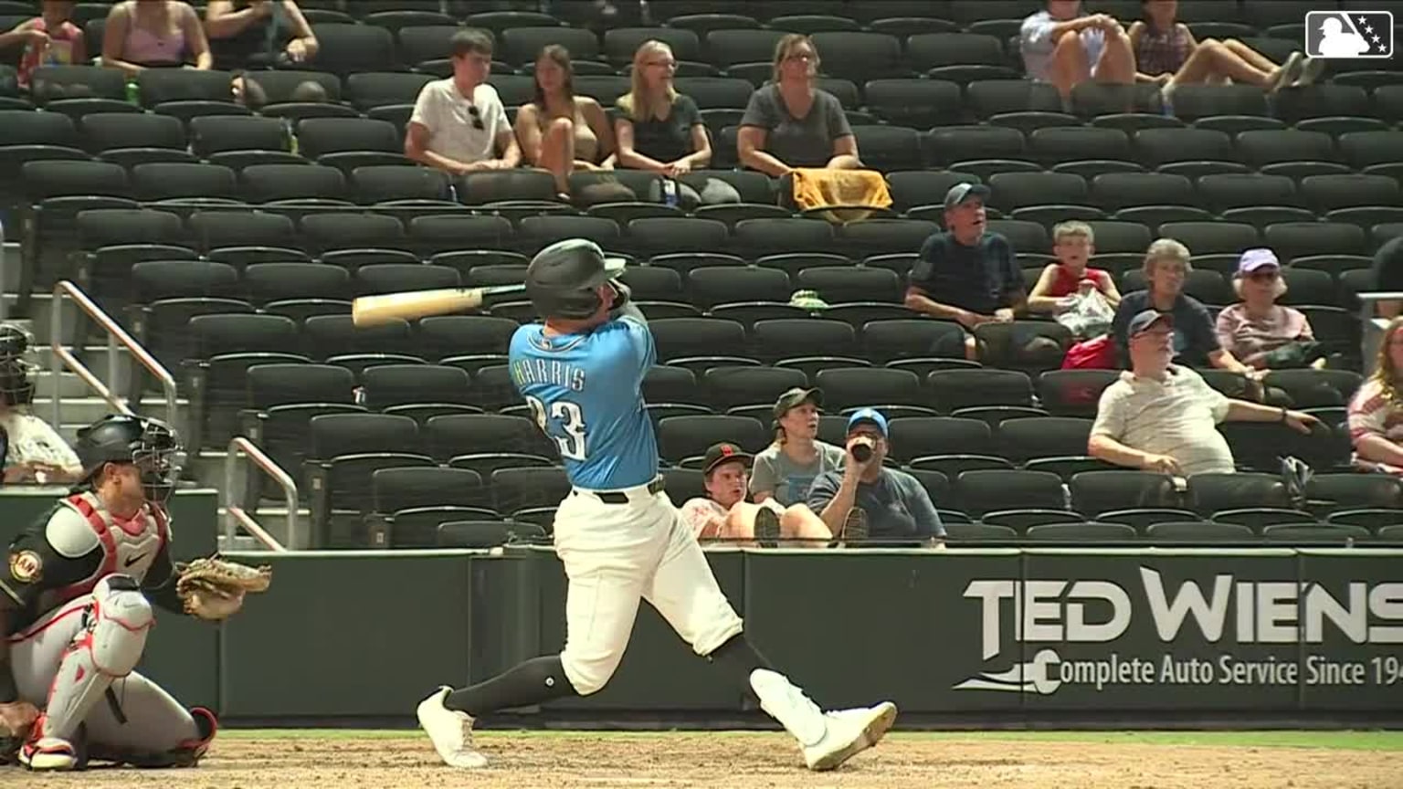 Brett Harris' solo home run | 06/26/2024 | Aviators