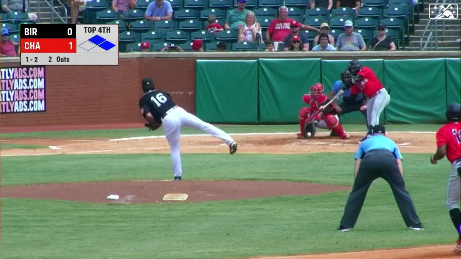 Lyon Richardson's final strikeout | 06/12/2023 | Lookouts