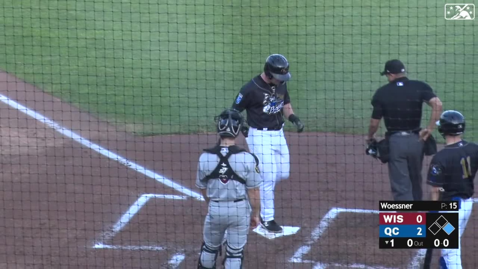 Cayden Wallace two-run homer | 07/01/2023 | River Bandits