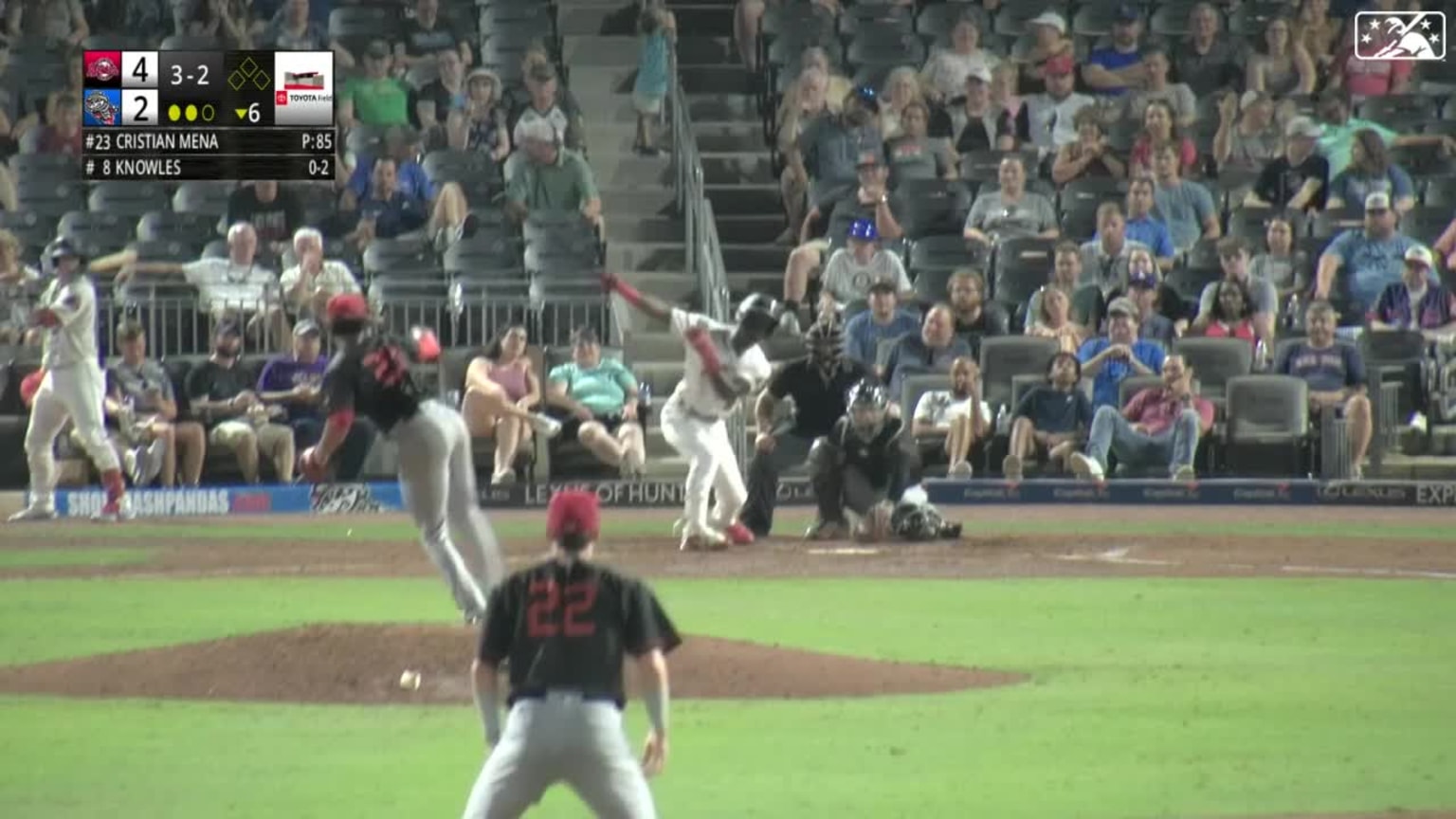 Christian Mena's six strikeouts | 08/23/2023 | Barons