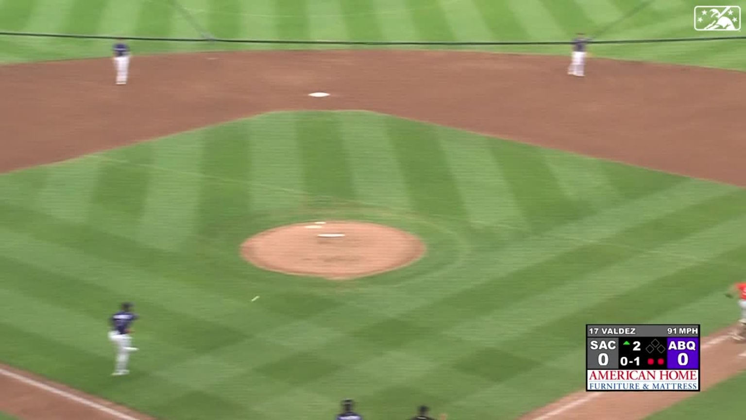 Phillips Valdez's strong throw | 07/27/2023 | Isotopes