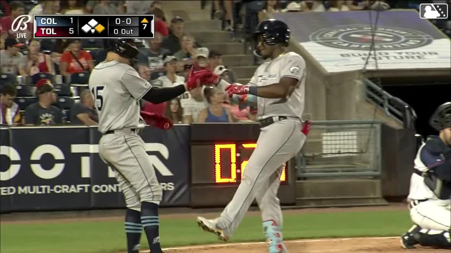 Angel Martínez's two-run home run | 07/03/2024 | Clippers