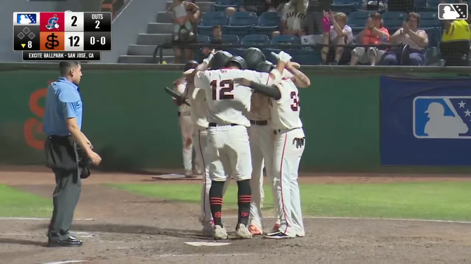 Maui Ahuna hits a grand slam | 07/02/2024 | Giants