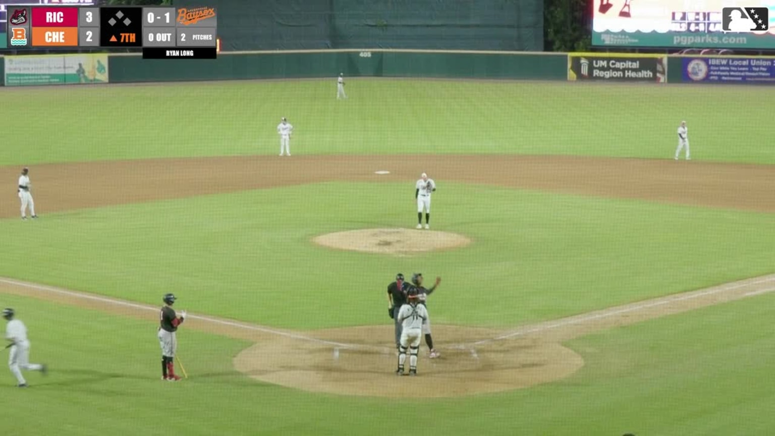 Bo Davidson's solo home run | 08/24/2025 | Flying Squirrels