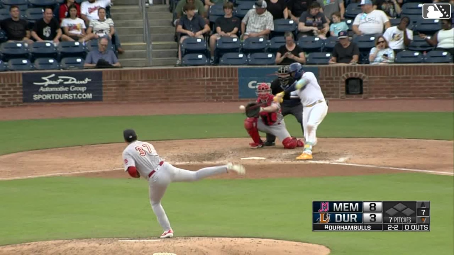 Junior Caminero's 414-foot home run | 08/05/2024 | Bulls