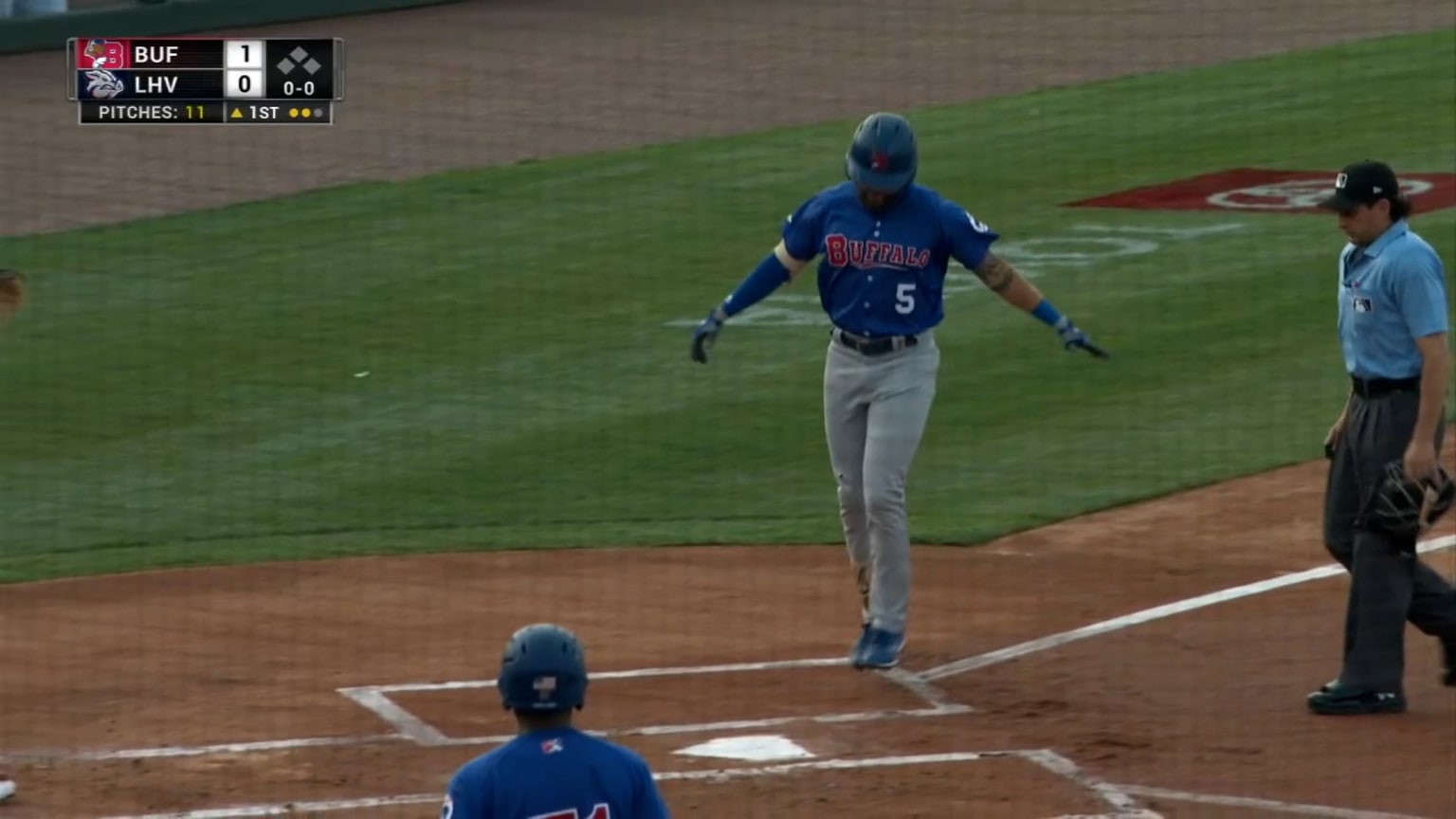 Nathan Lukes' solo home run | 06/05/2024 | Bisons