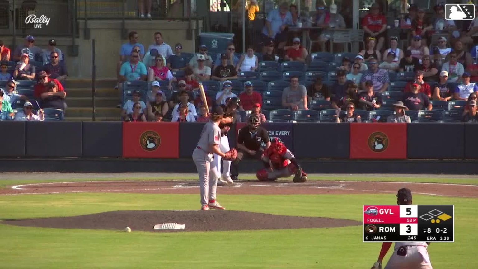 Zach Fogell's fourth strikeout | 06/23/2024 | Drive