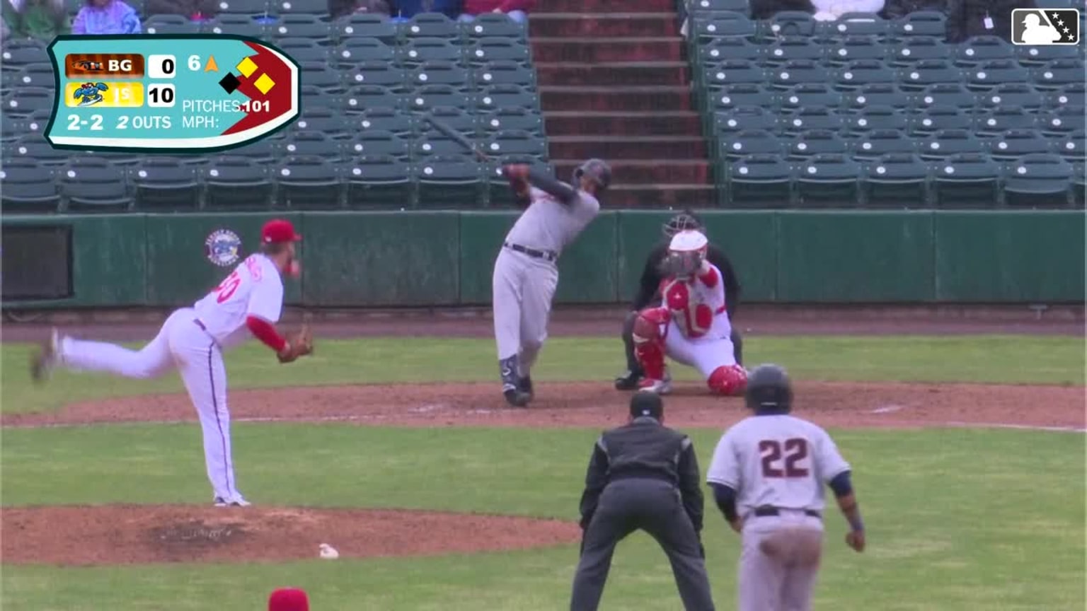 Braedan Fausnaught's eighth strikeout of the game | 05/05/2024 | MiLB.com