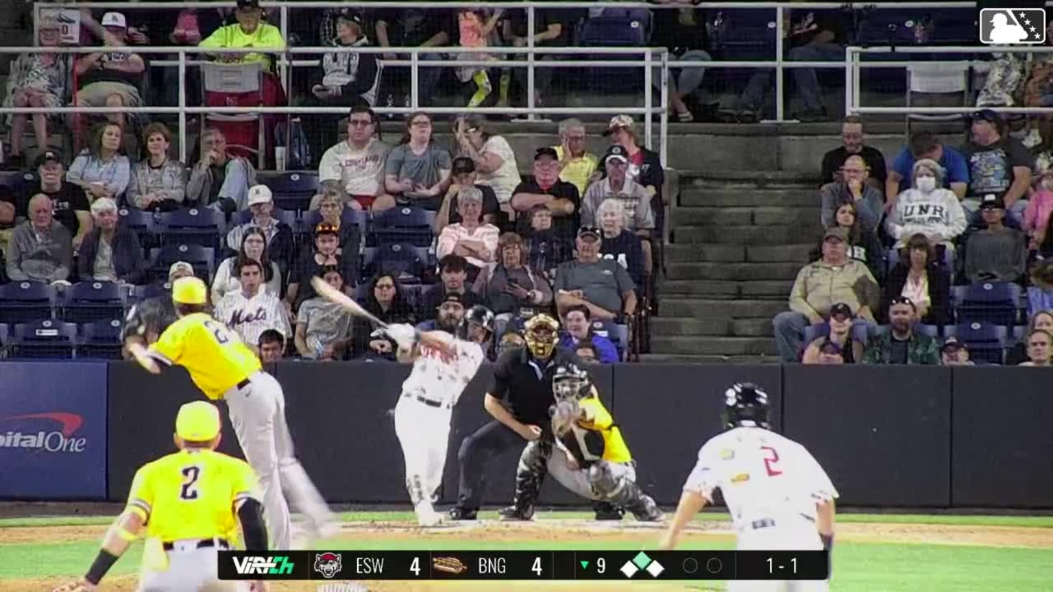 Matt Rudick hits a walk-off home run | 07/20/2024 | Rumble Ponies