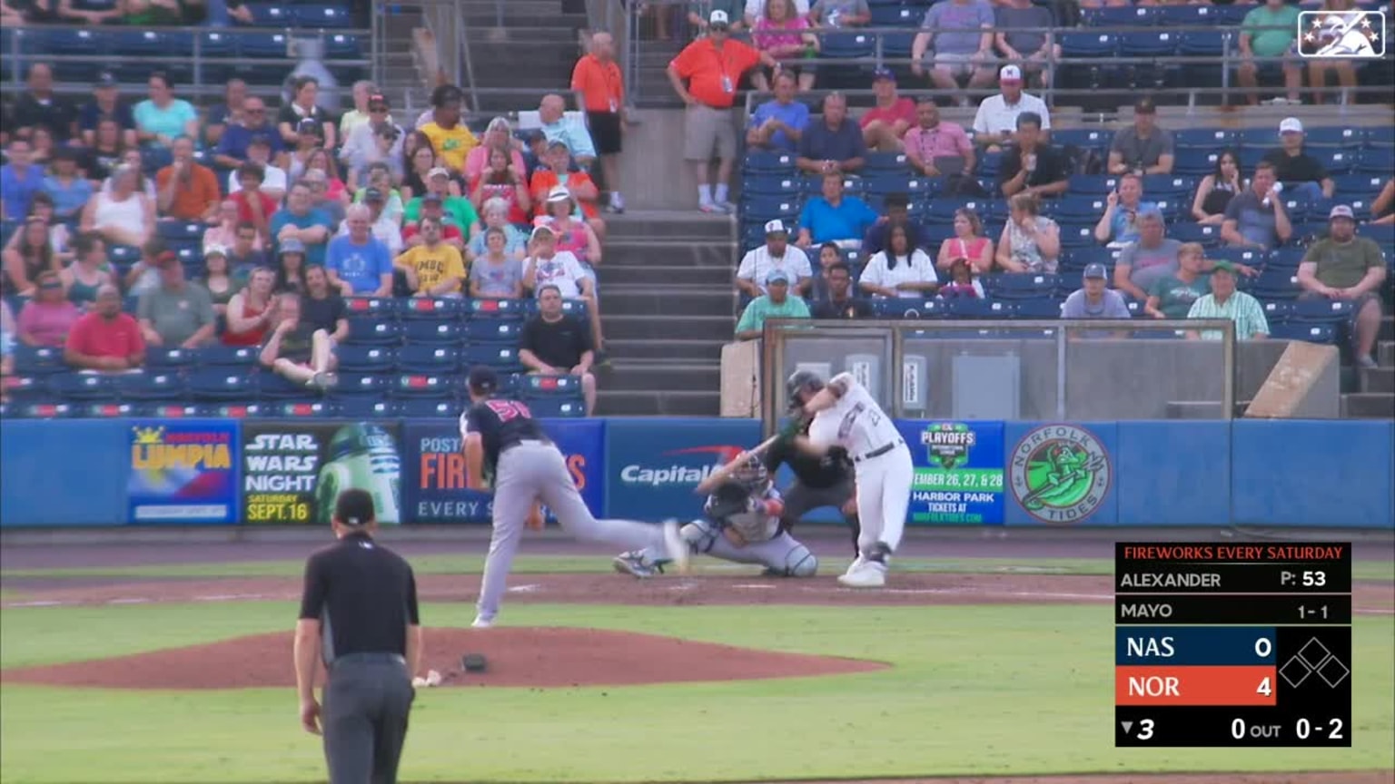Coby Mayo's 19th home run | 07/26/2023 | MiLB.com
