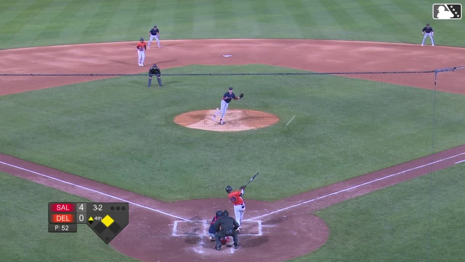 Leandro Arias hammers a two-run homer | 04/13/2024 | MiLB.com