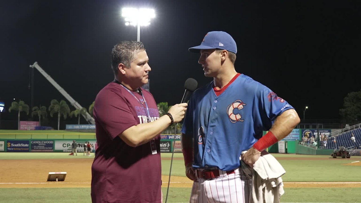 Carson DeMartini after Friday's win | 09/08/2024 | Threshers