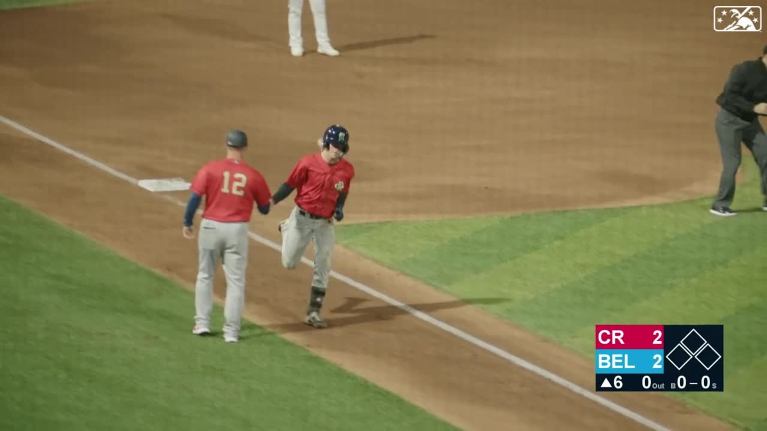 Ben Ross' solo home run | 04/21/2023 | Kernels