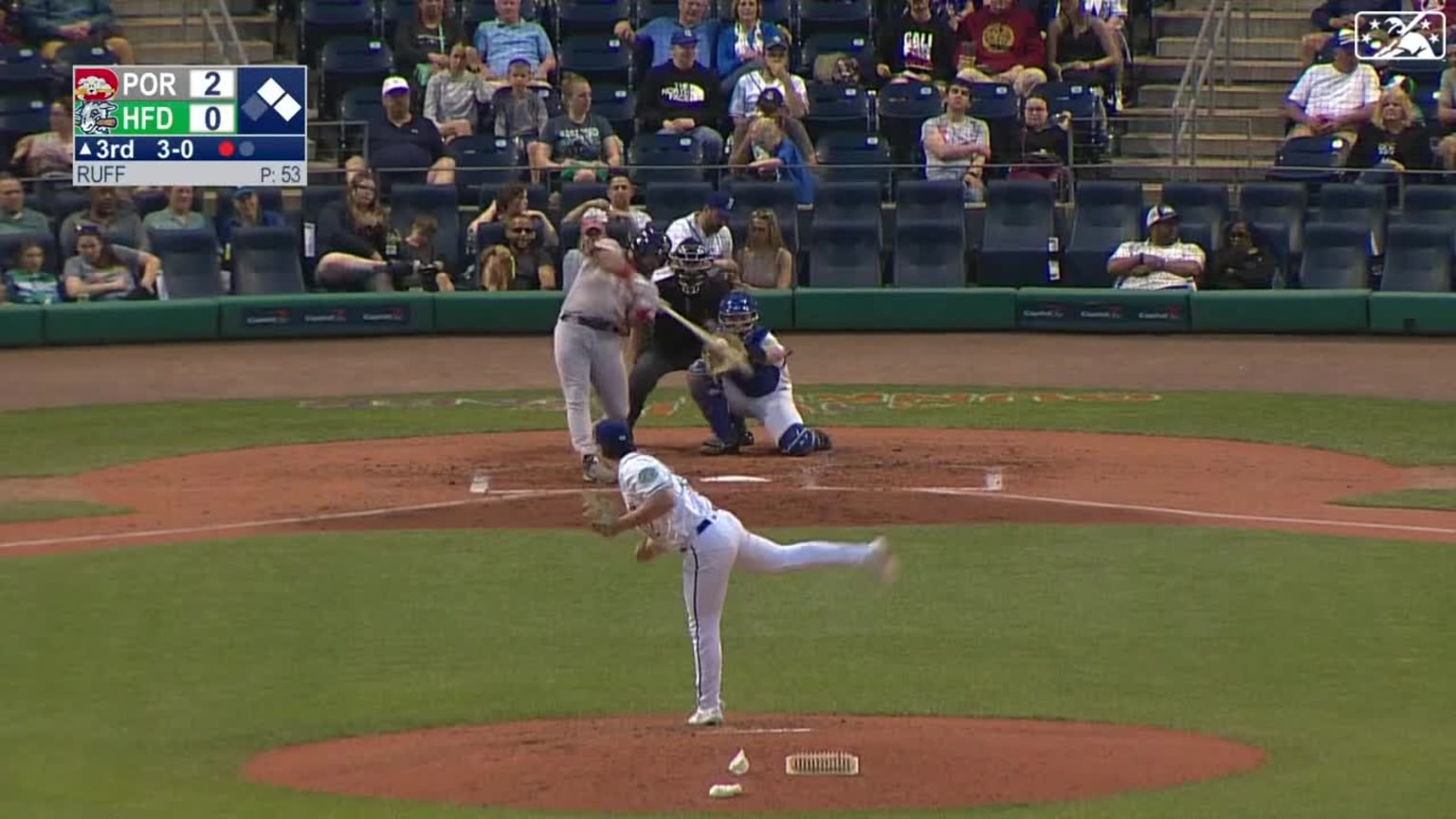 Niko Kavadas' second homer | 05/17/2023 | Sea Dogs