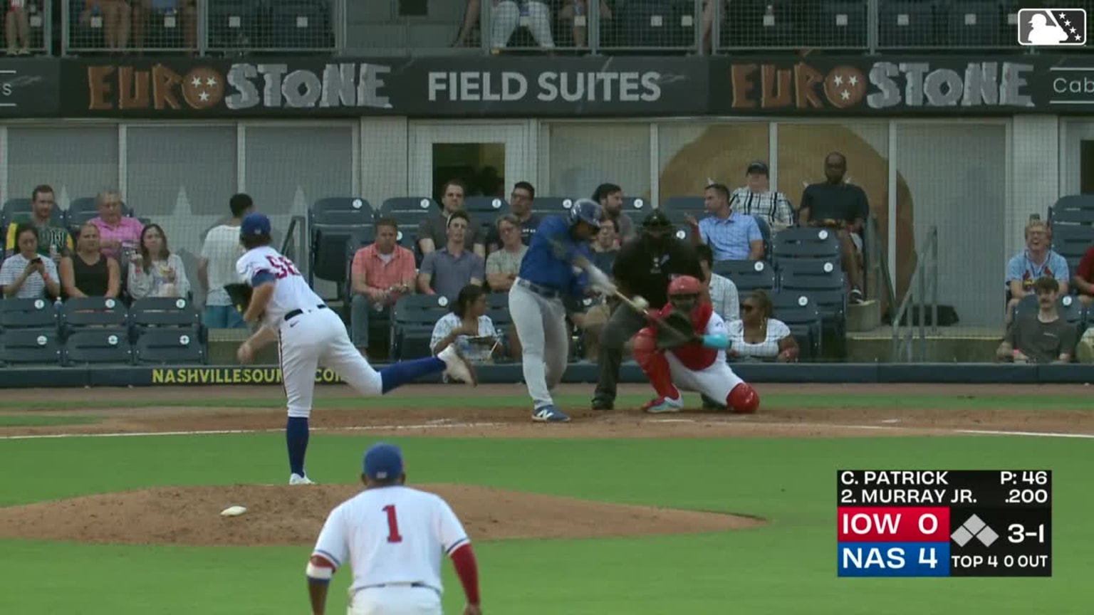 BJ Murray Jr.'s solo home run | 07/12/2024 | MiLB.com