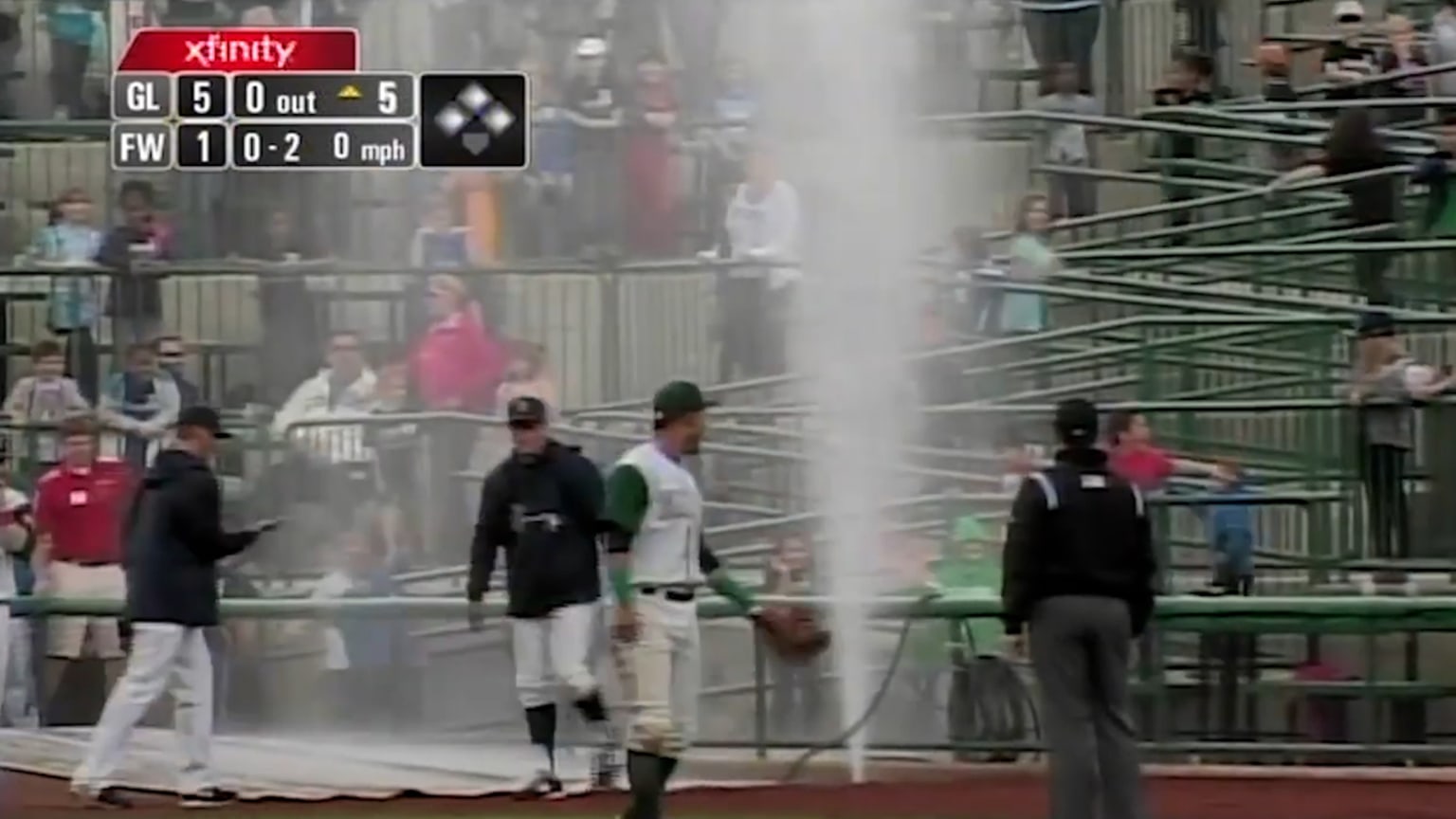 Parkview Field: "Geyser" Erupts | 09/25/2024 | TinCaps