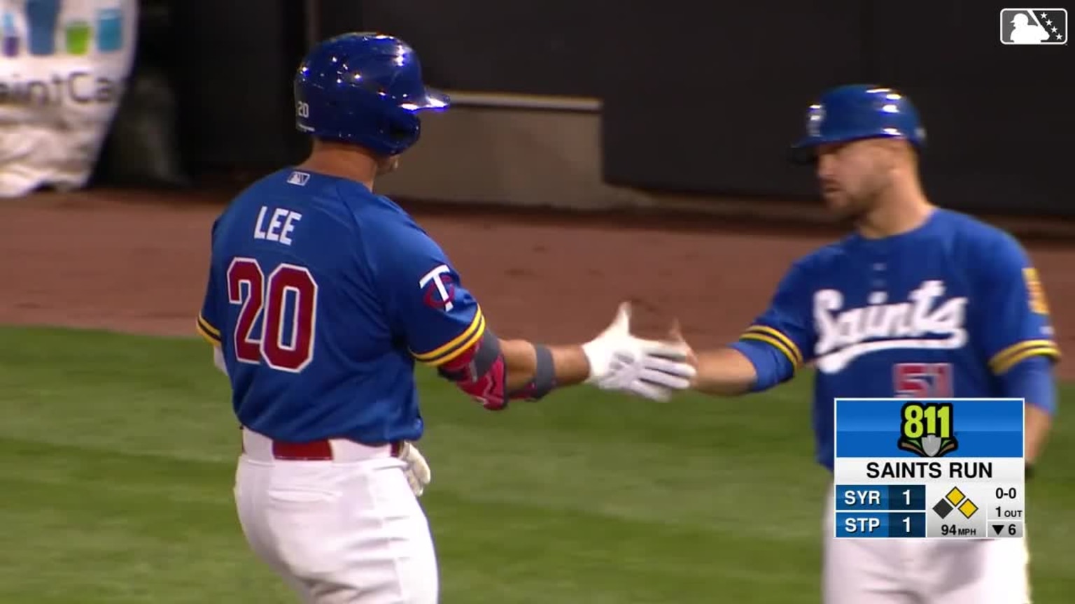 Brooks Lee hits a go-ahead RBI single | 06/06/2024 | Saints